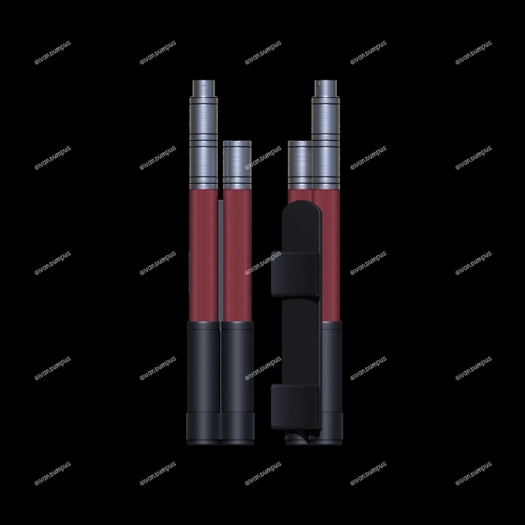 Digital STL File Daredevil Inspired Billy Clubs V33D Printable File - Etsy