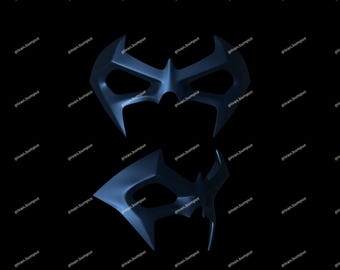 Nightwing Mask 3D Print File - Etsy