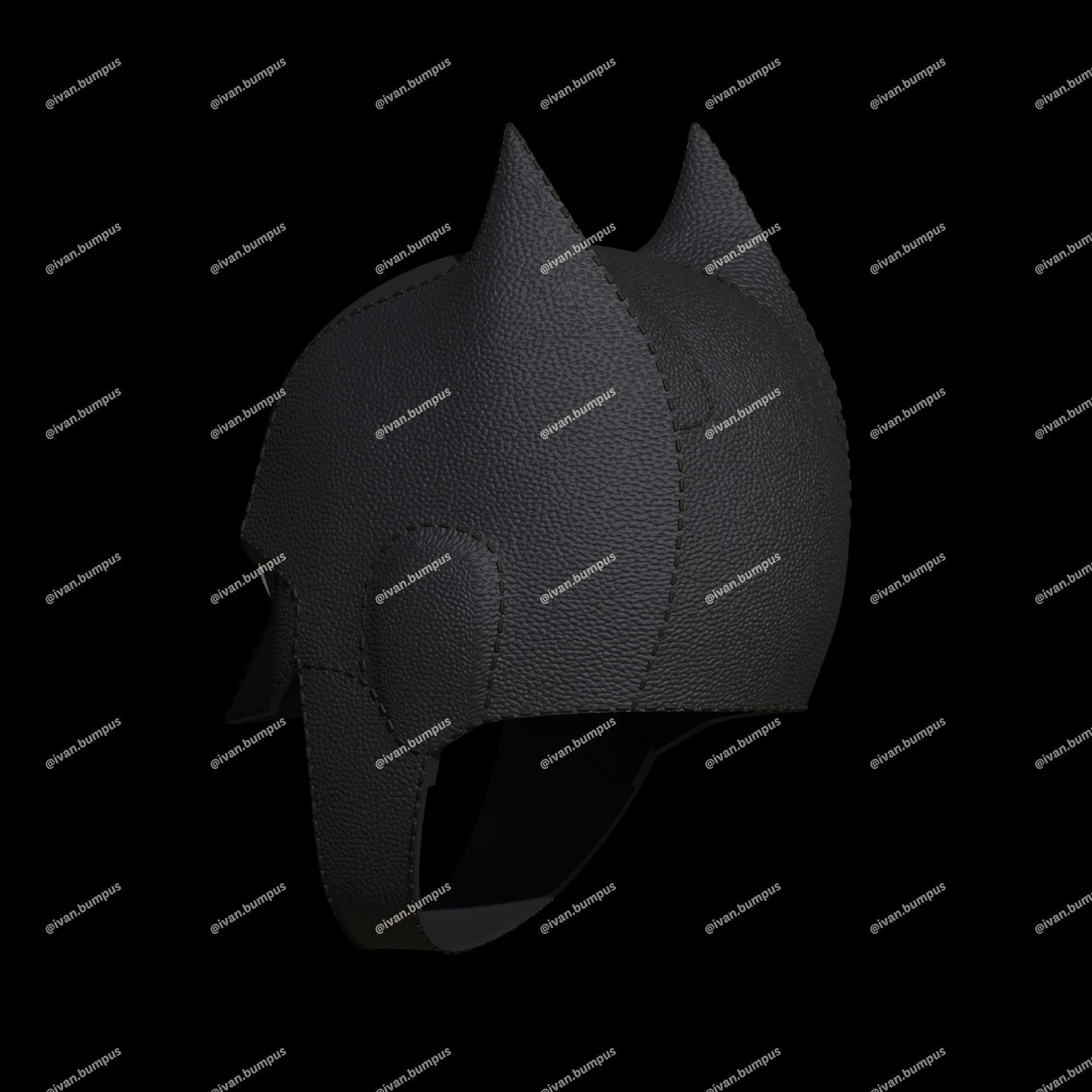 Digital STL File Bat Vigilante Inspired Cowl V2(3D Printable File) - Etsy