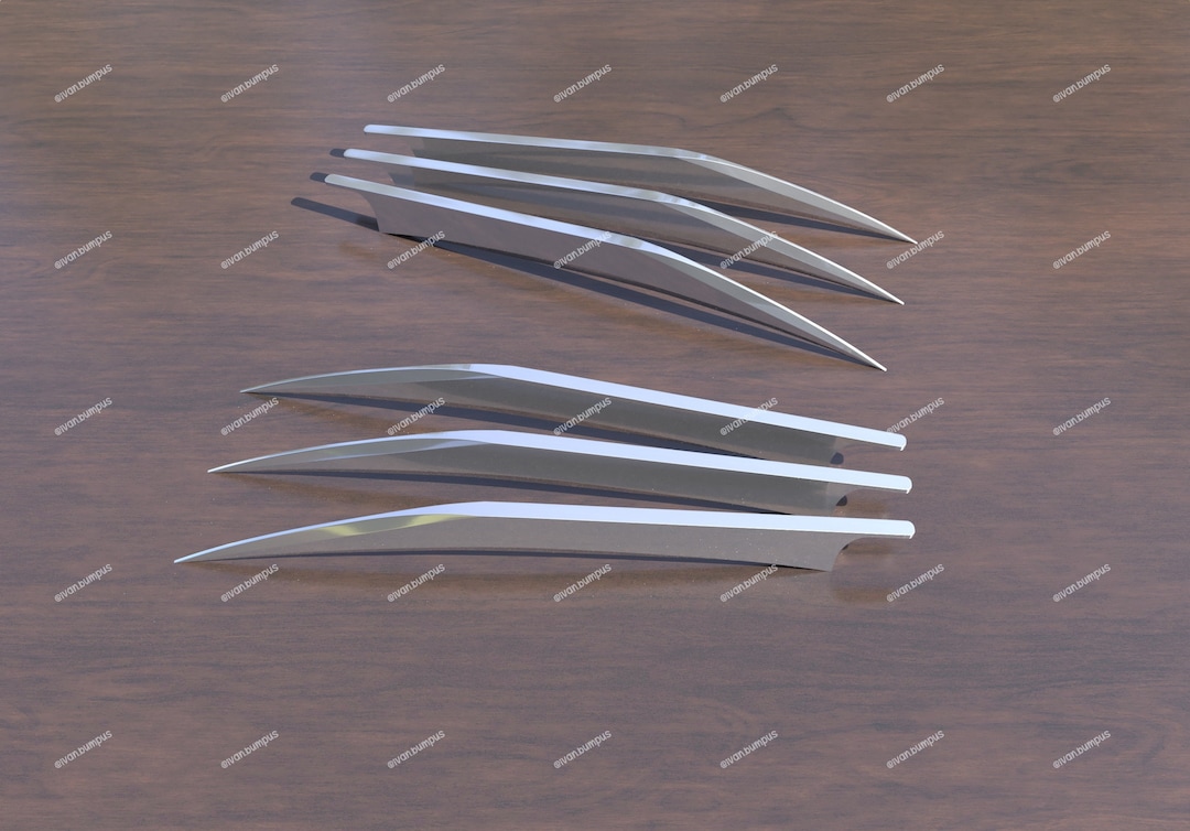 Digital STL File Wolverine Inspired Claws (origins Style)(3d Printable ...