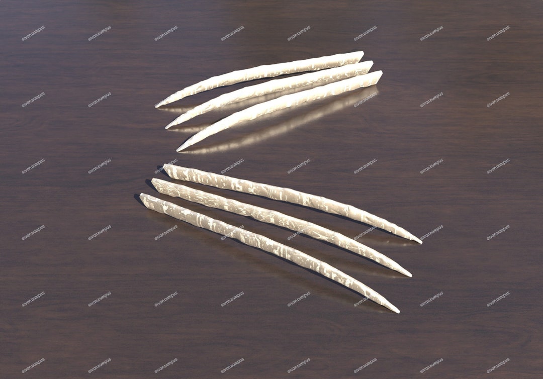 READ DESCRIPTION Digital STL File Wolverine Inspired Bone Claws(3d ...