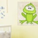 Cute Frog Printable Art File, Baby Room Frog Painting Art for Kids Room ...