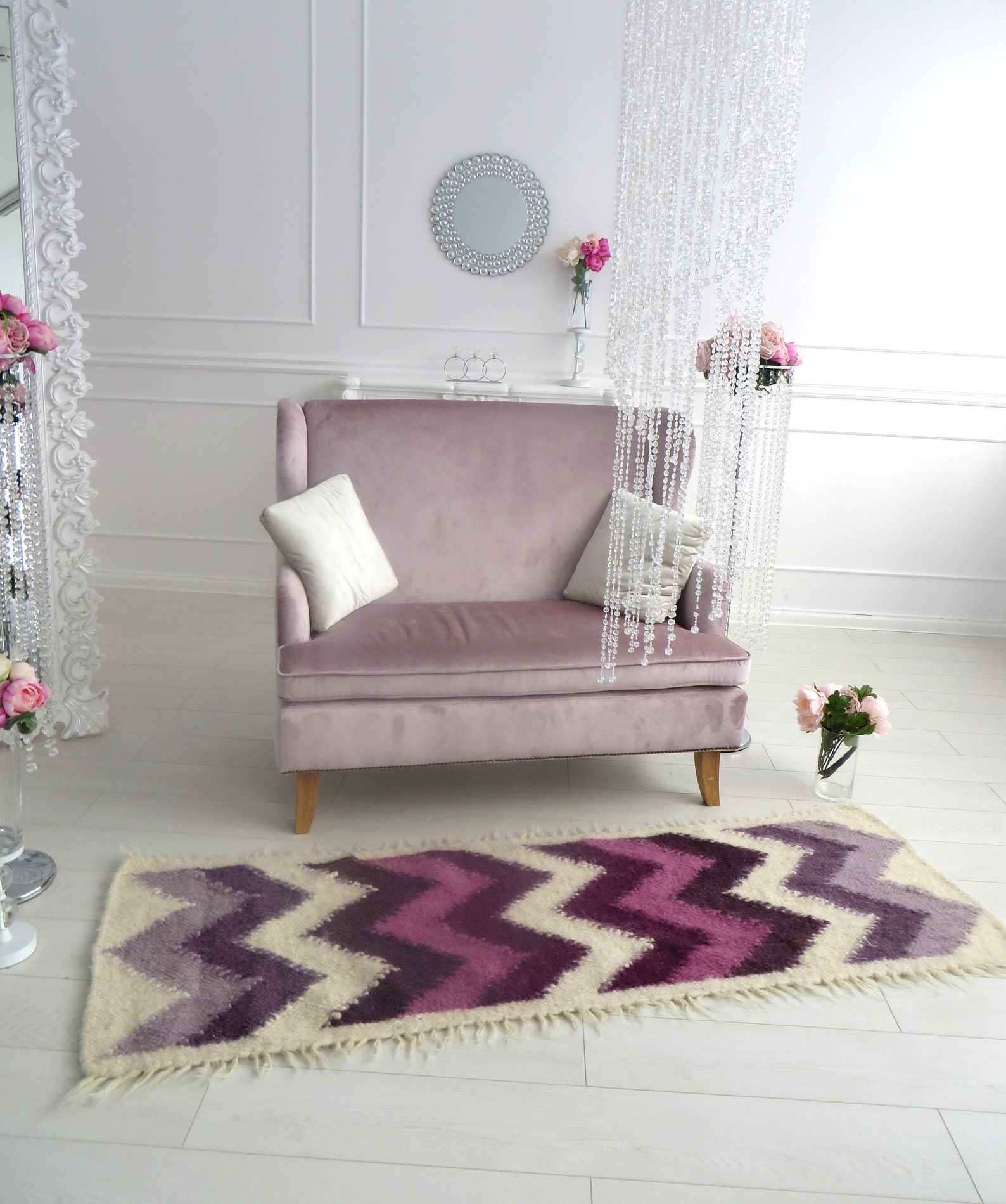 Bed Throw Wool Blanket Bed Scarf Throw Blanket Handwoven Cover - Etsy