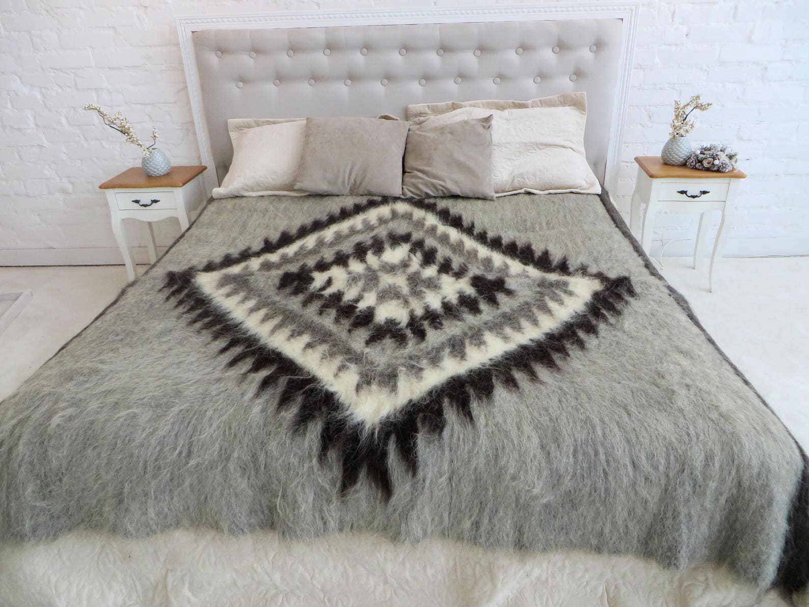 Wool Rug Nordic Carpet Rug Scandinavian Rug Wool Area Rug | Etsy