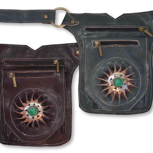 Leather Hip Bag - Etsy