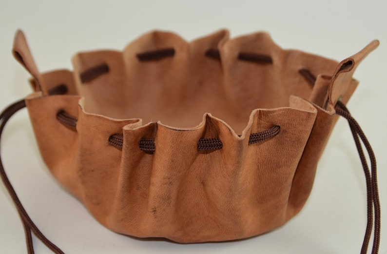 Leather Drawstring Pouch Coin Pouch Money Pouch Coin Purse | Etsy