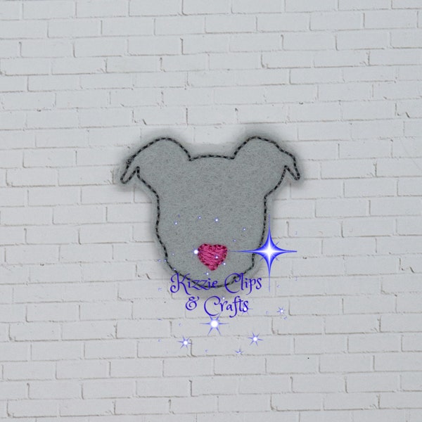 Pitbull Felt Pattern - Etsy