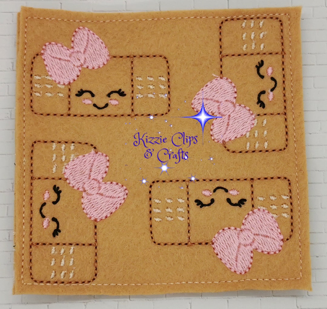 Bandage Wearing Bow Feltie Sheet - Etsy