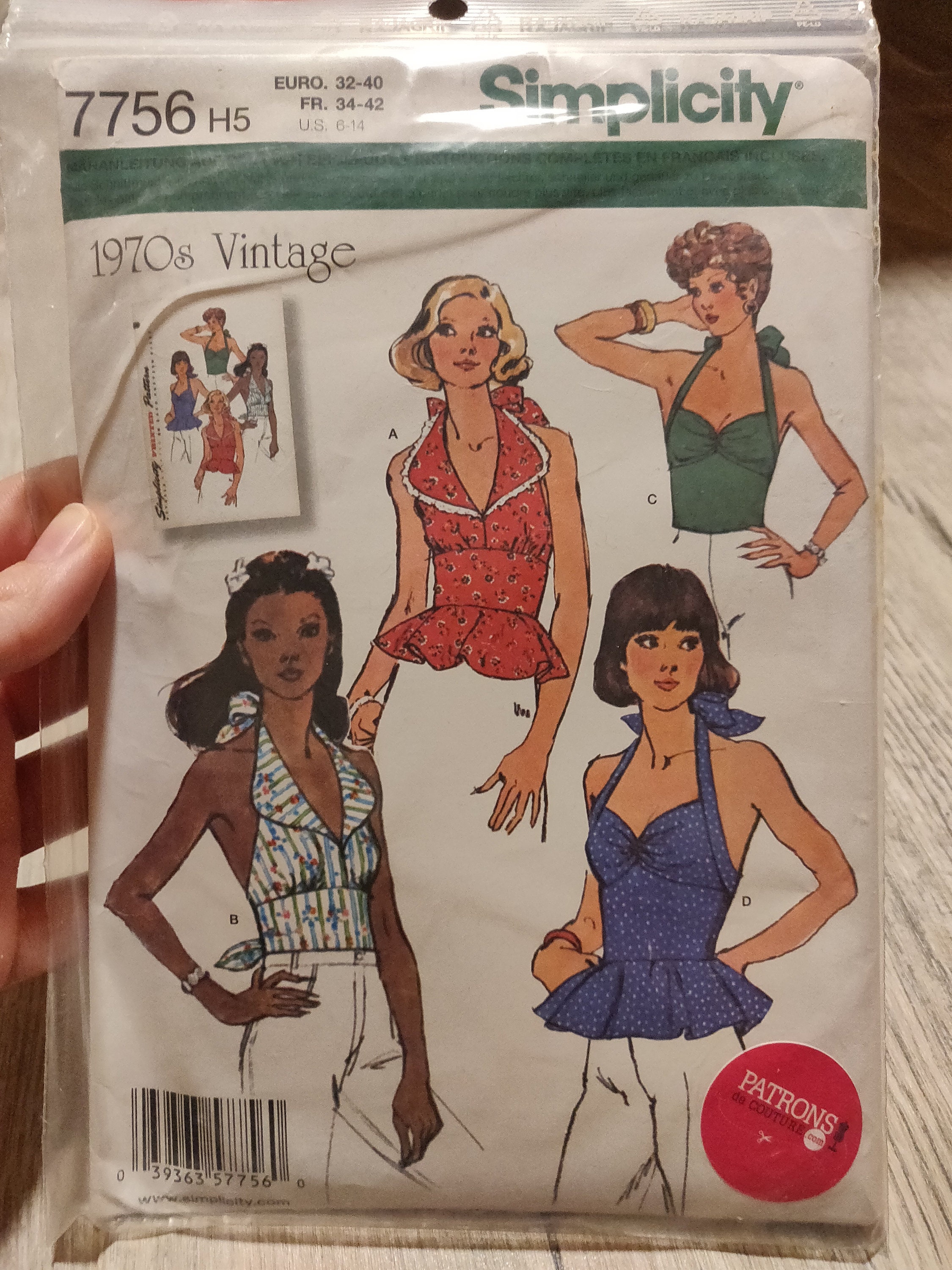 Simplicity clothing patterns - Etsy France