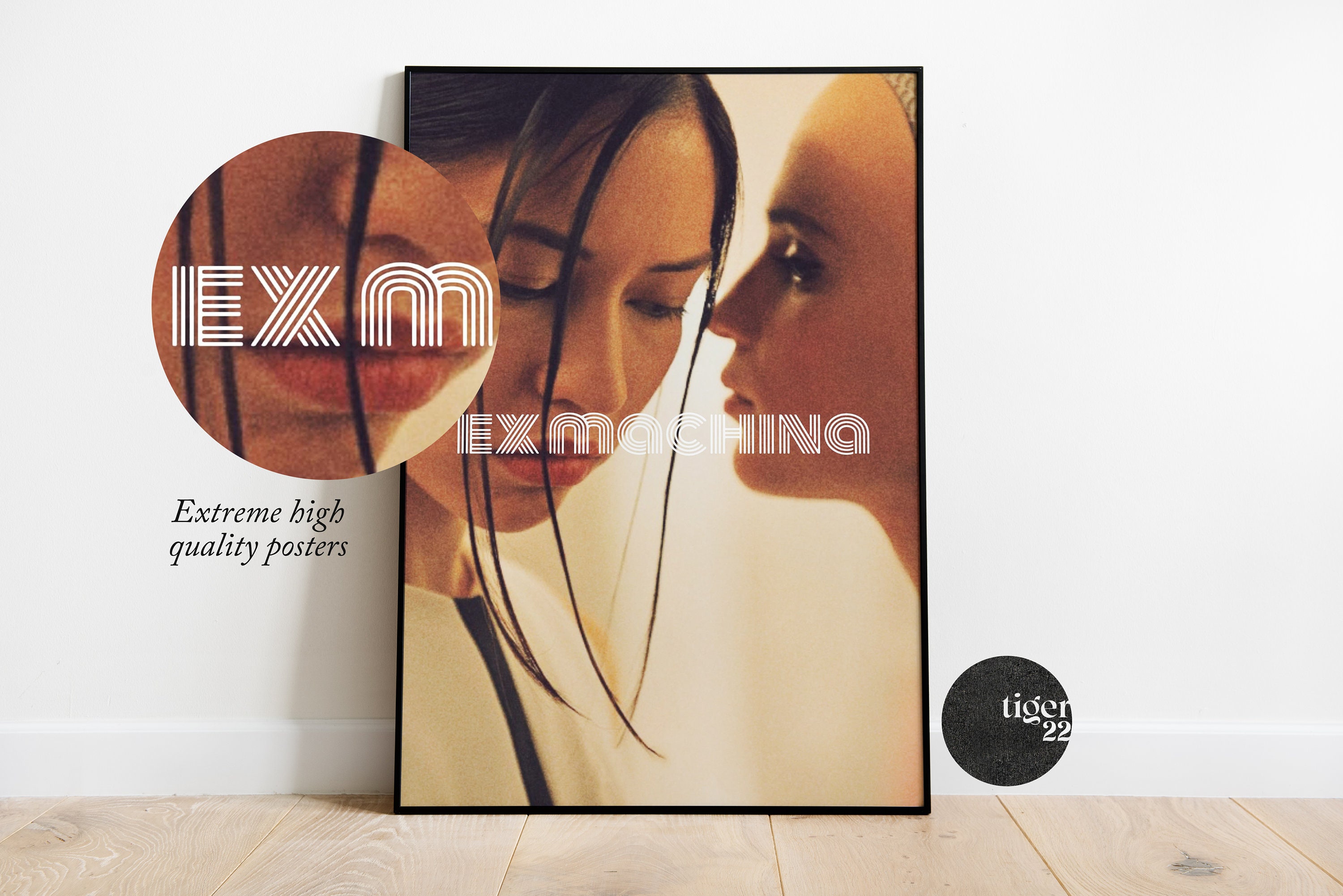 EX MACHINA Minimal Style Movie Poster Print High Quality Wall Art - Etsy