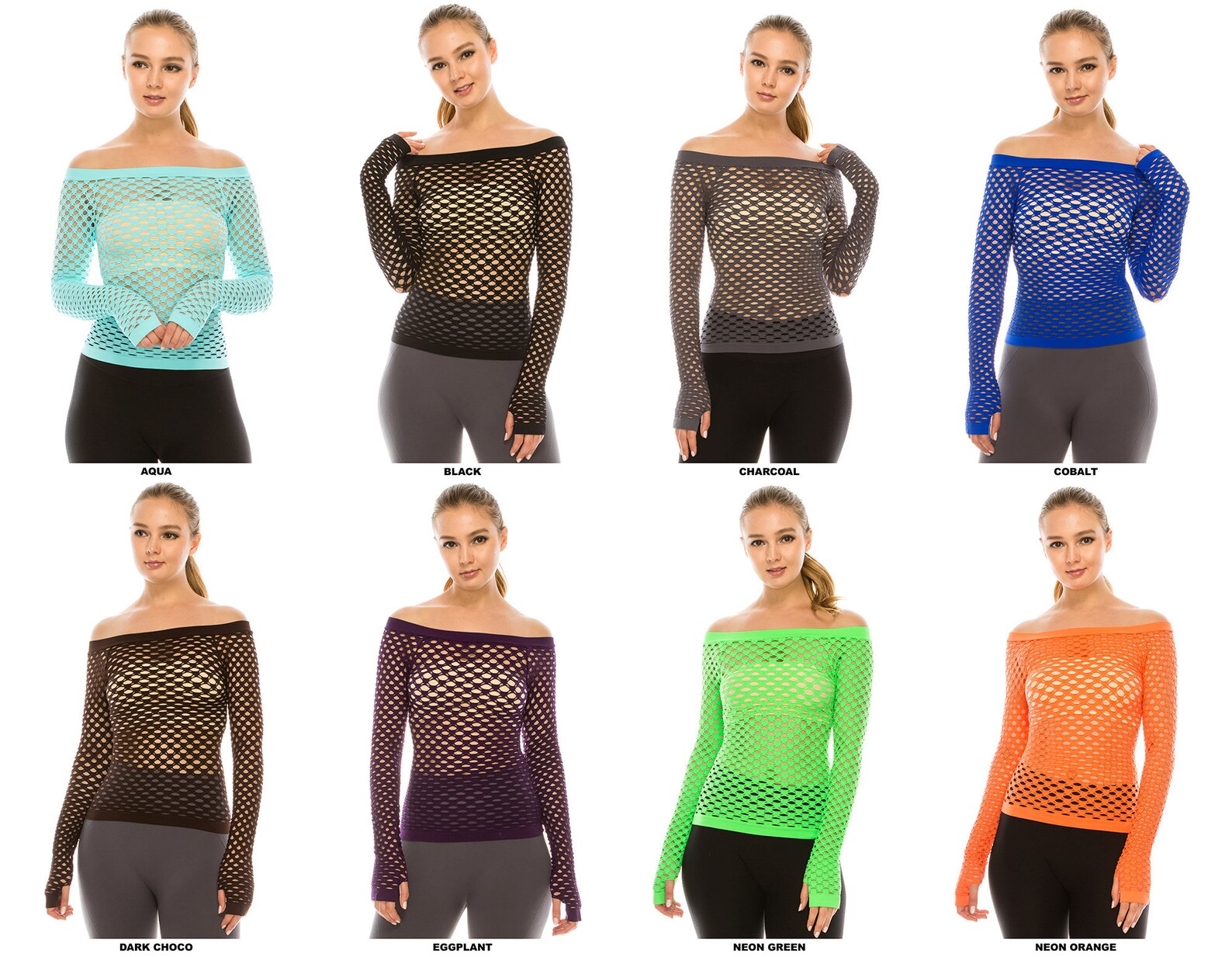 Kurve Stretchy Fishnet Long Sleeve Top UV Protective Fabric - Etsy