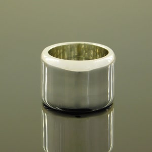 Chunky Wedding Band, Heavy Men's Ring, Extra Thick Wedding Ring, Wide ...