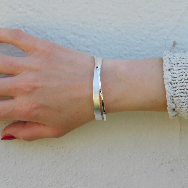 Cuff Bracelet for Women Cross Band Cuff Bracelet Double - Etsy Australia