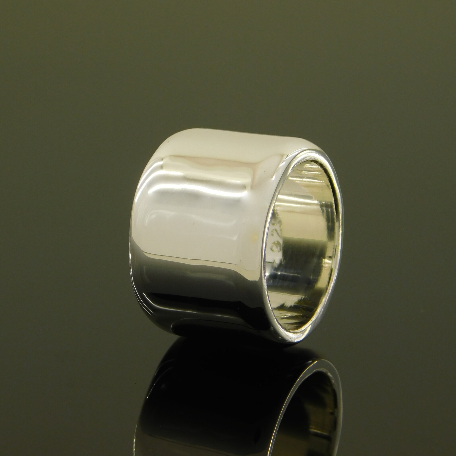 Chunky Wedding Band Heavy Men's Ring Extra Thick Wedding | Etsy