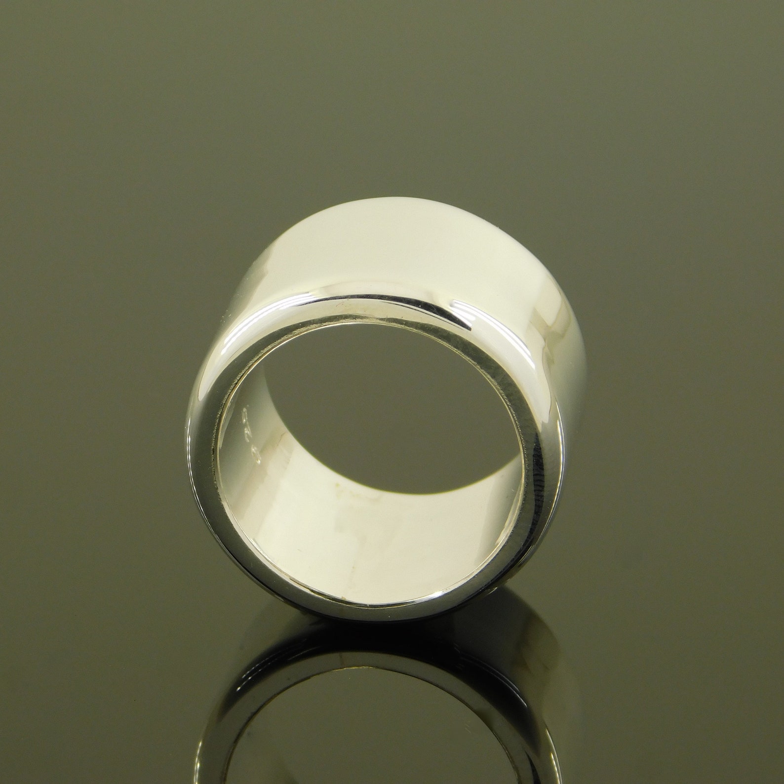 Chunky Wedding Band Heavy Men's Ring Extra Thick Wedding | Etsy