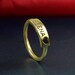 Personalized Engraved Name Ring \ Stackable Rings \ Custom Ring ...