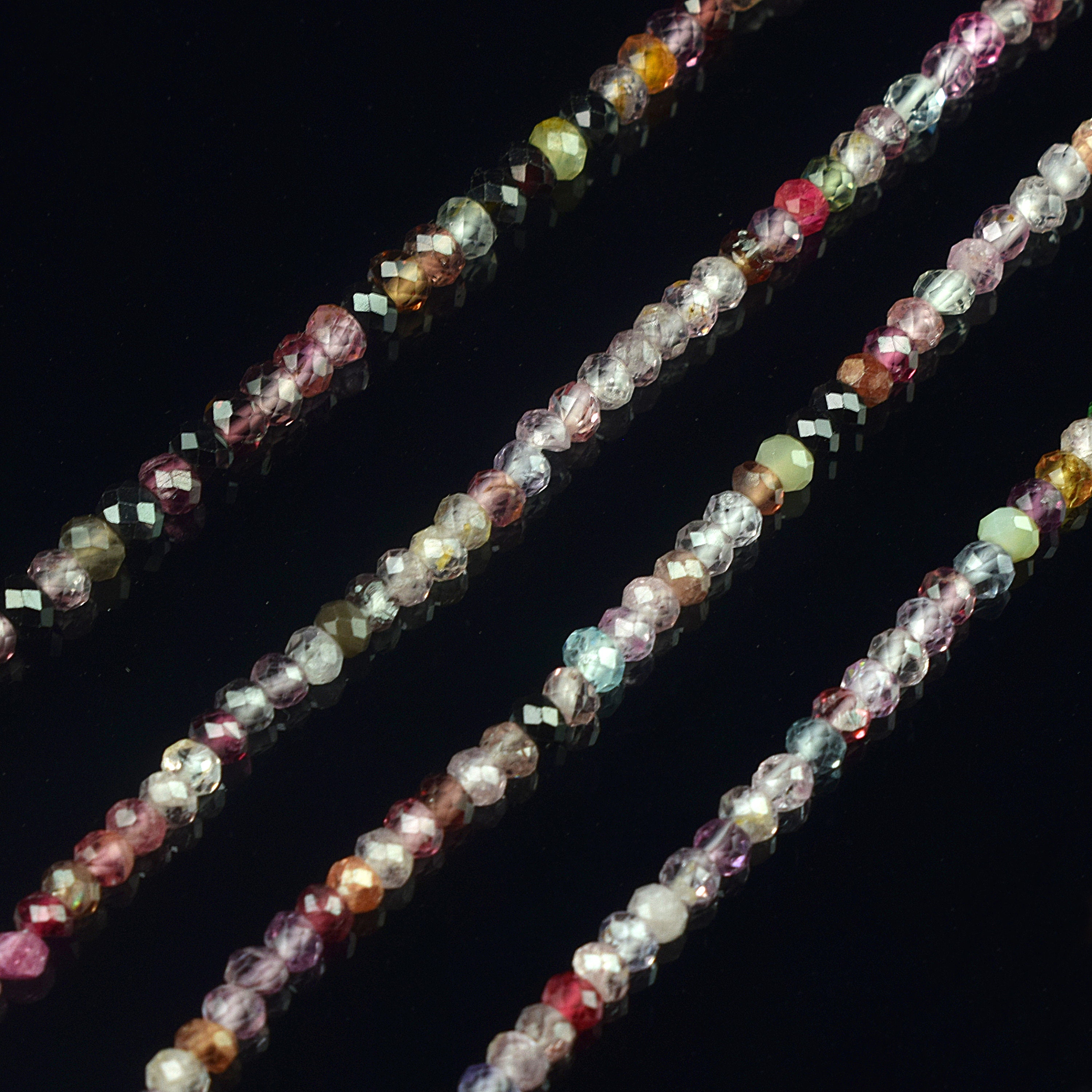 AAA Quality Multi Gemstone Bead Rose Quartz Bead Amethyst | Etsy