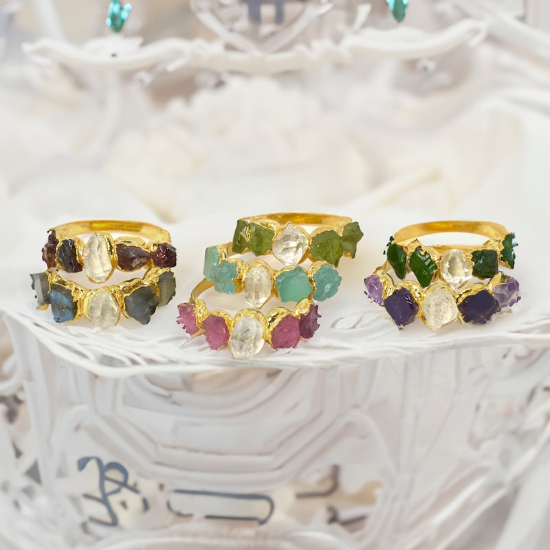 Custom Stone Ring - Etsy