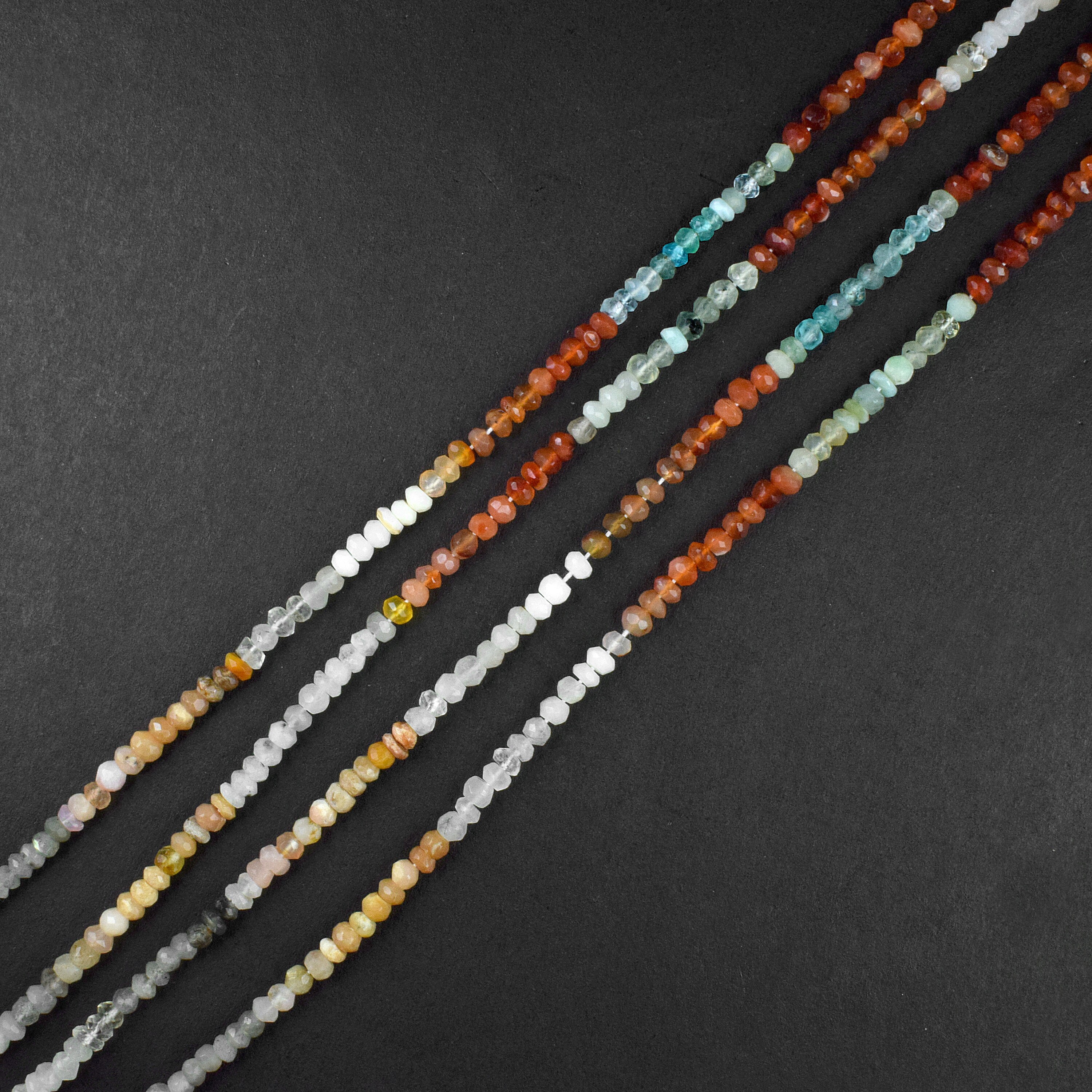 AAA Multi Gemstone Bead 12.5 Inch Strand 4-6 Mm Bead | Etsy