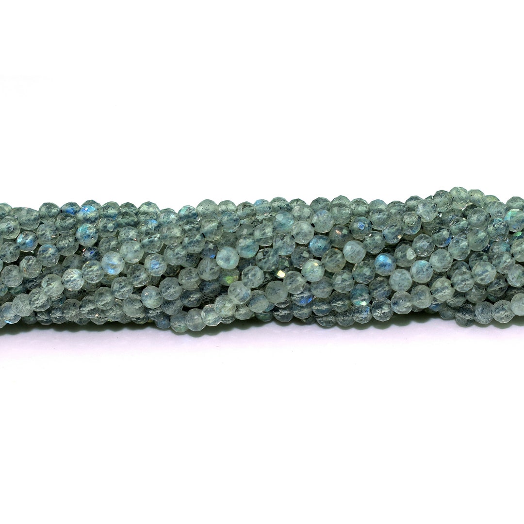 Labradorite Bead 3-5 Mm Bead 12 Inch Bead Natural Bead Gemstone Bead ...