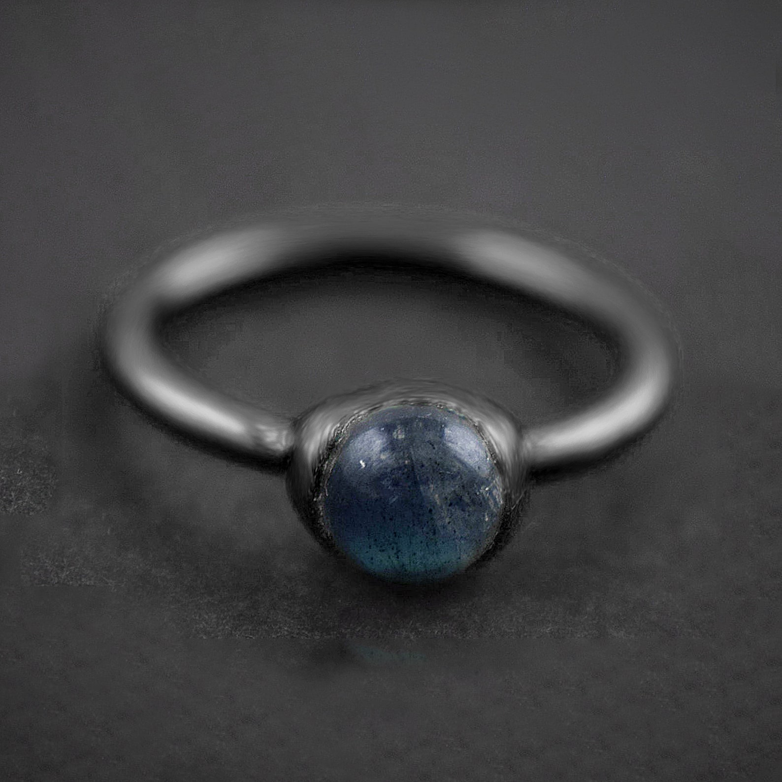 Natural Labradorite Ring Forming Ring Stackable Rings - Etsy