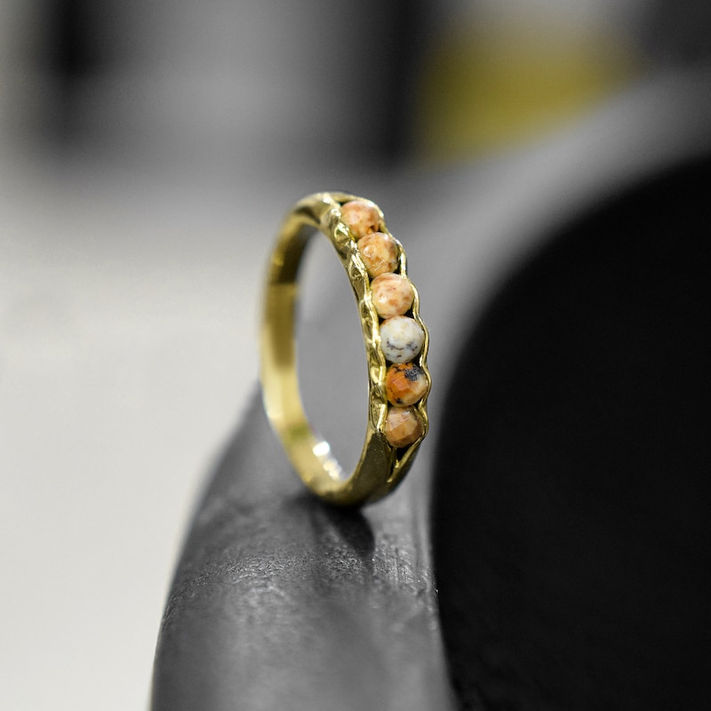 Petrified Wood Ring - Etsy