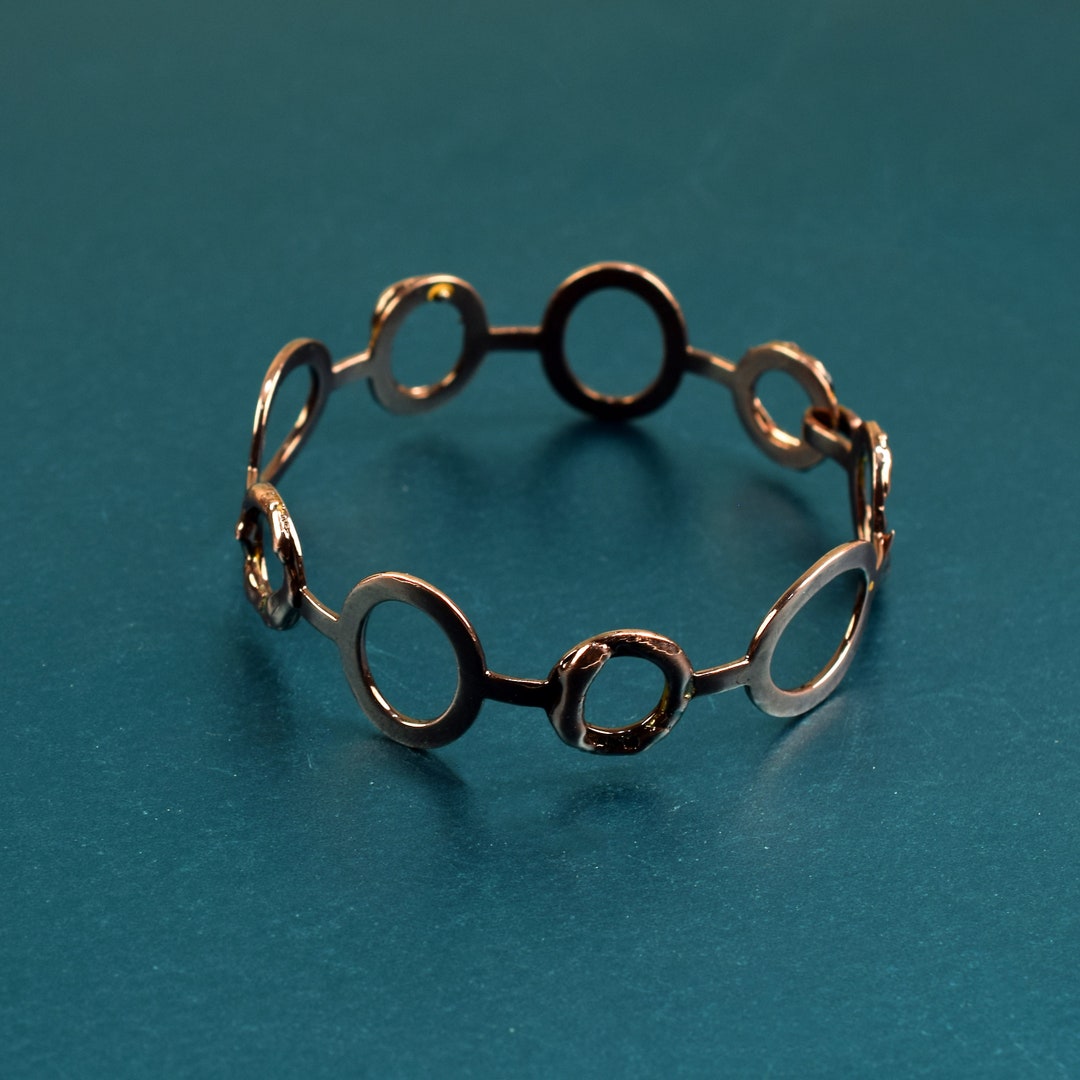 Handmade Exclusive Designed Bangle Bracelet \ Minimalist Bangle \ Metal ...