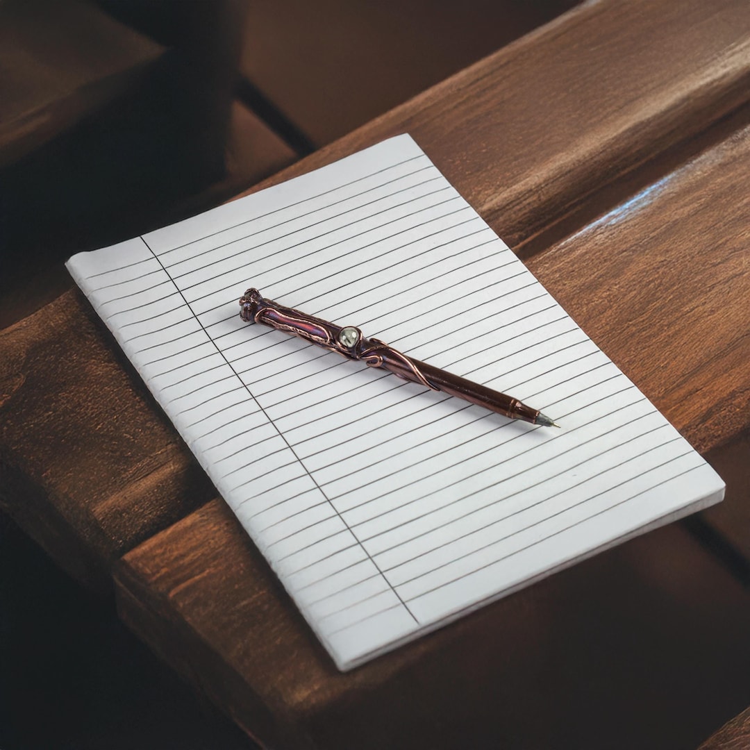 Natural Black Rutile Ball Pen \ Minimal Pen \ Luxury Pen \ Antique Pen ...