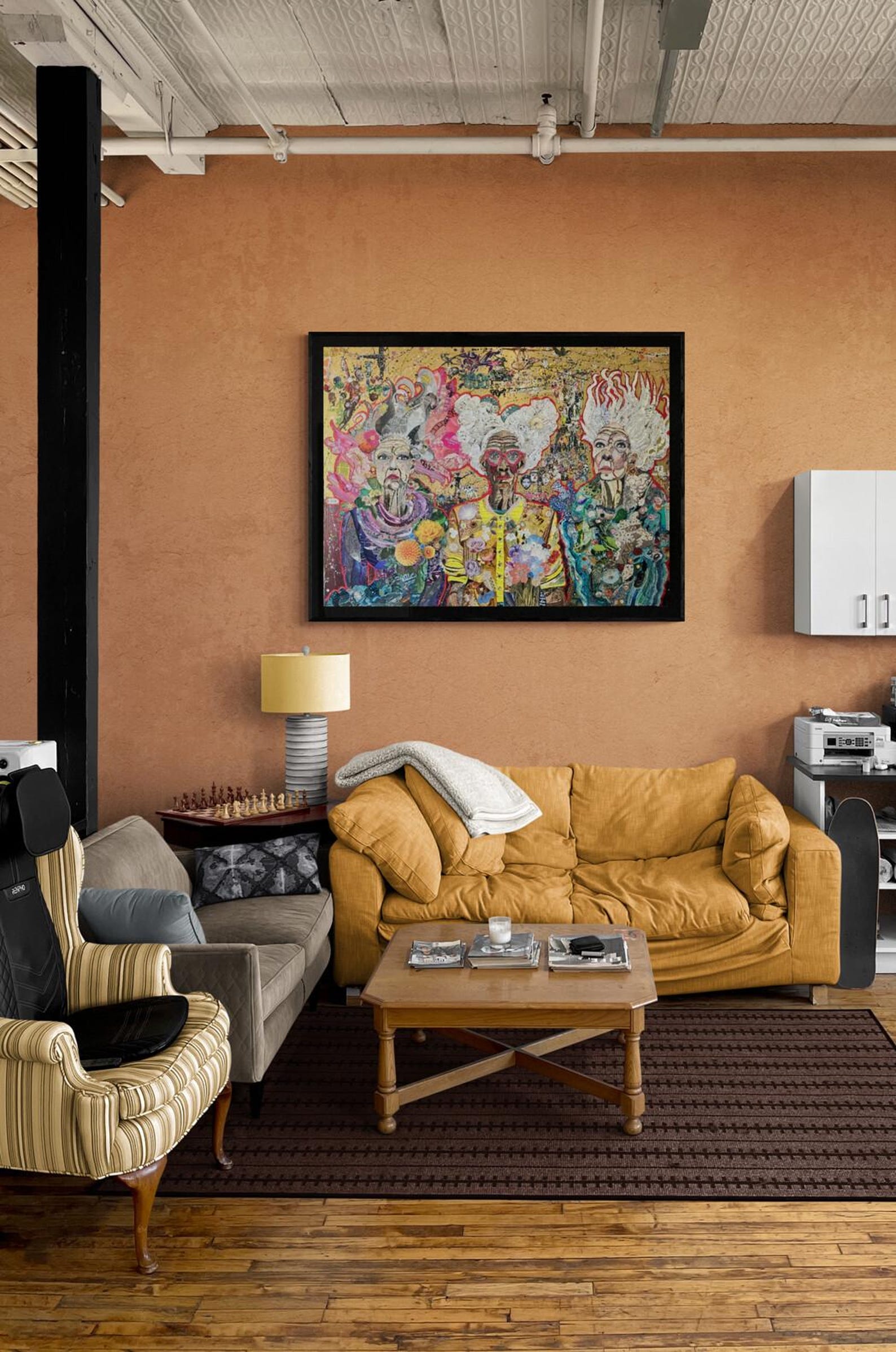 Artwork, Title Desperate Housewives. Recycled Artwork, Modern Street ...