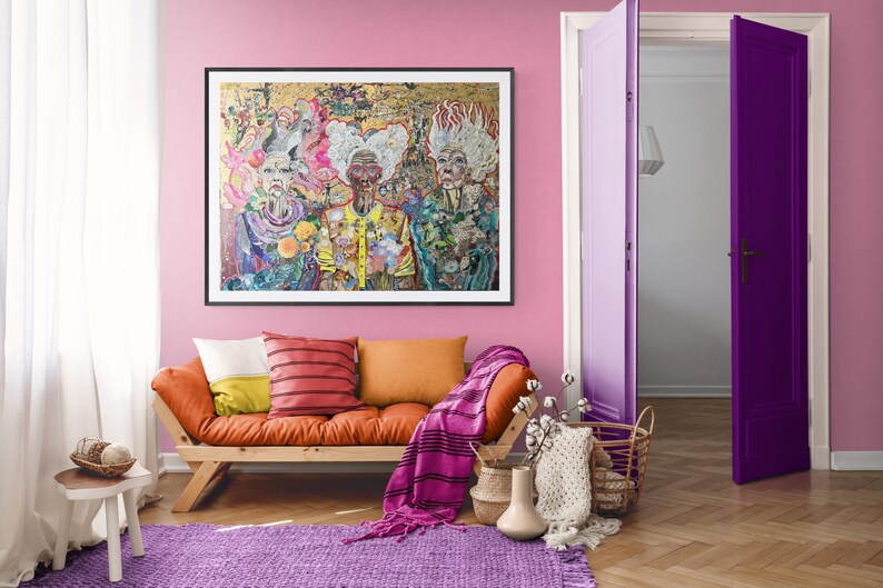 Artwork, Title Desperate Housewives. Recycled Artwork, Modern Street ...