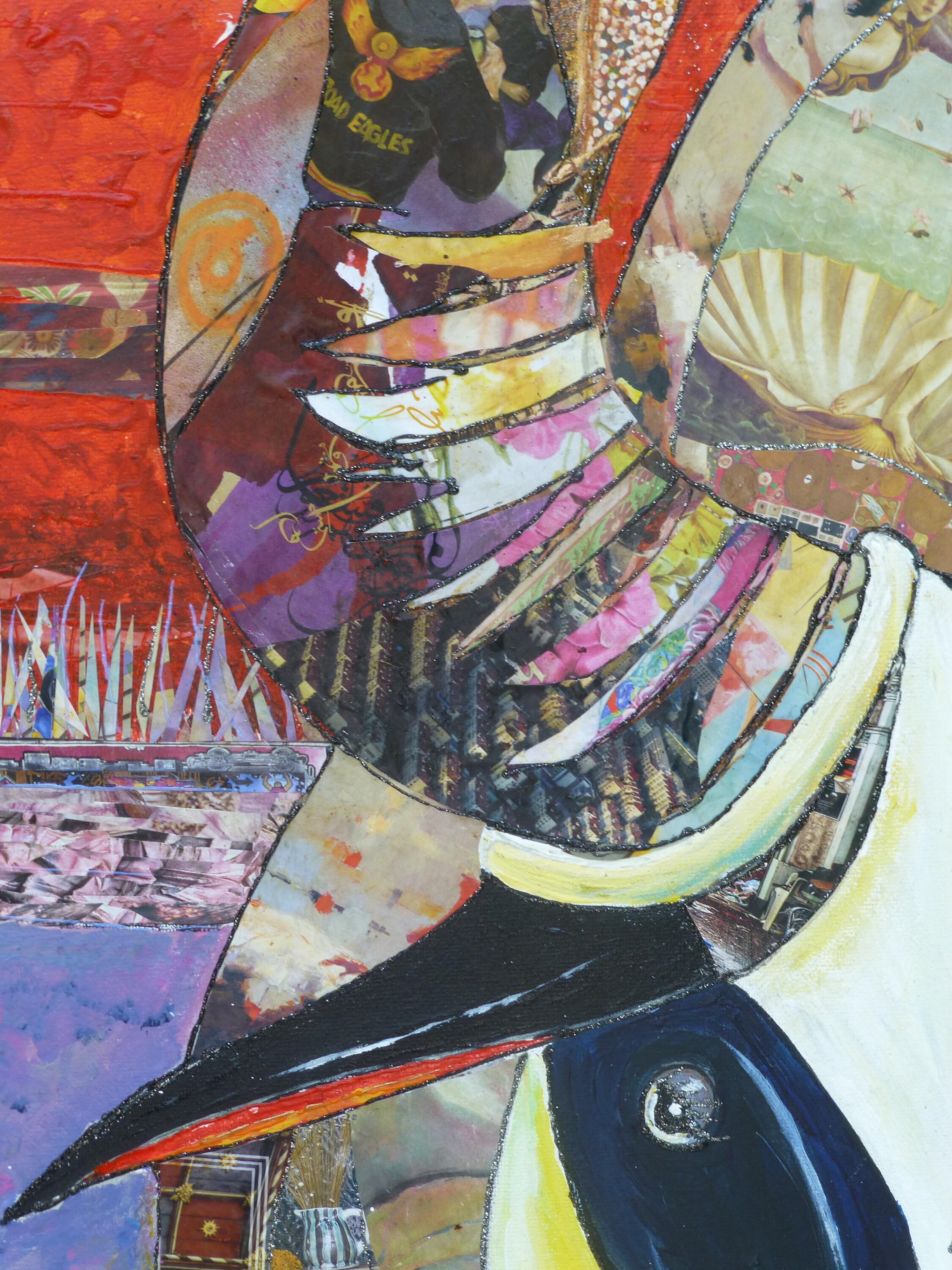 Boris, Original Signed Painting. Modern Painting. Animal Painting ...