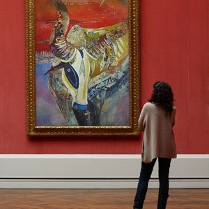 Boris, Original Signed Painting. Modern Painting. Animal Painting - Etsy