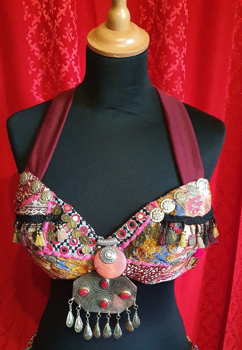 Tribal Bellydance ATS ITS Fusion Dance Unique Bra BH Bellydance ...
