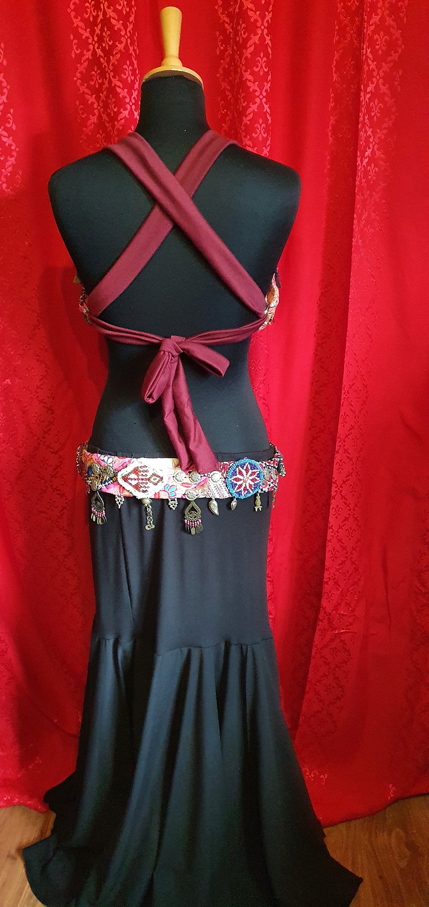 Tribal Bellydance Costume ATS ITS Fusion Dance Mittelalter - Etsy.de