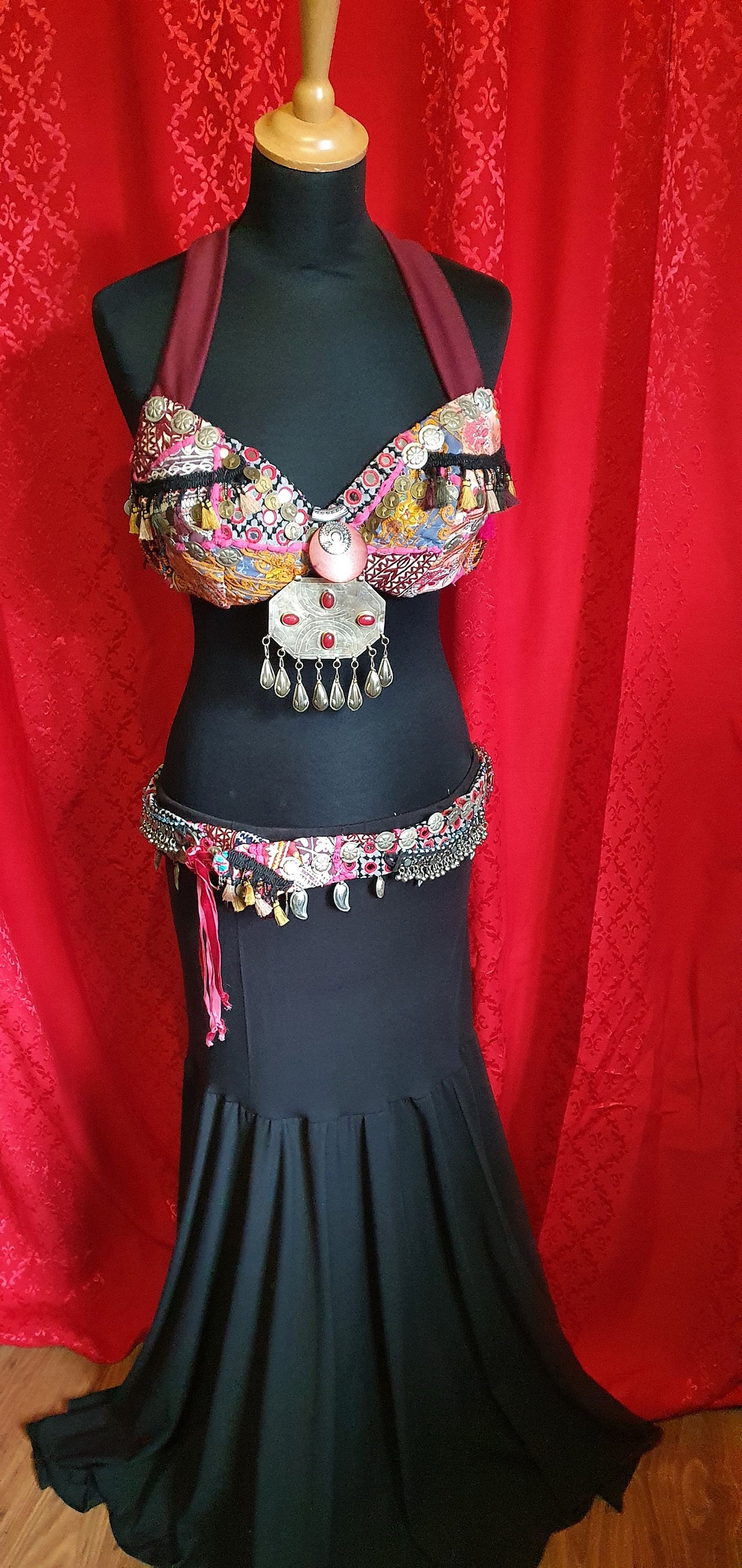 Tribal Bellydance Costume ATS ITS Fusion Dance Mittelalter - Etsy.de