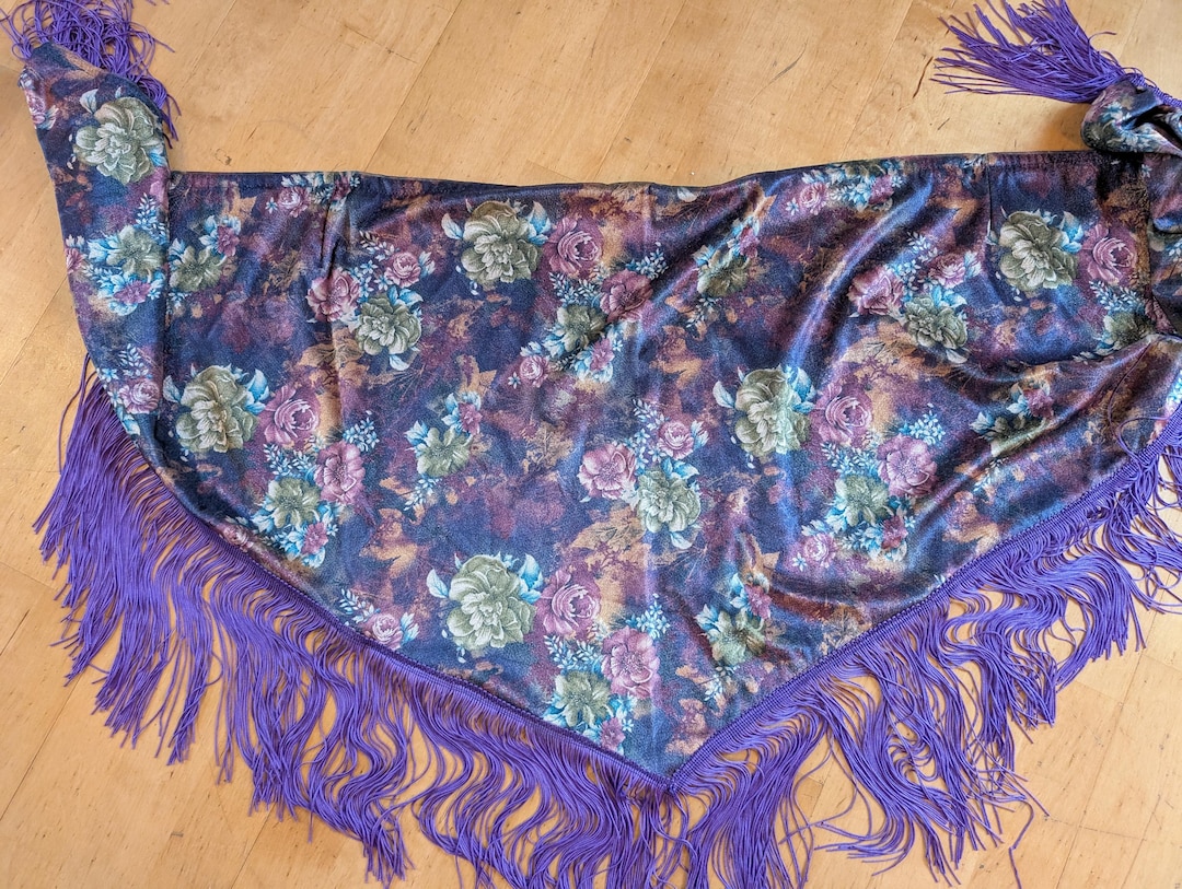 Belly Dance Scarf Hip Scarf Hip Flatterer Tribal Style Fusion Dance ...