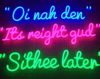 Neon sign | Etsy