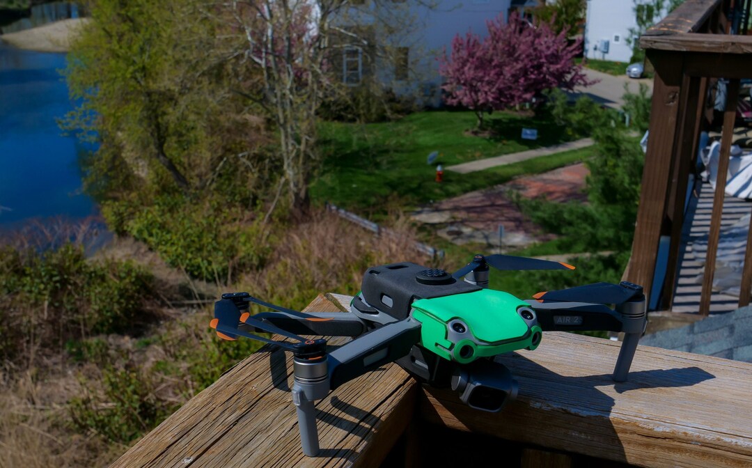 DJI Air 2S Wet Suit : Neon Sea Foam Green Fly in the Rain - Etsy Singapore