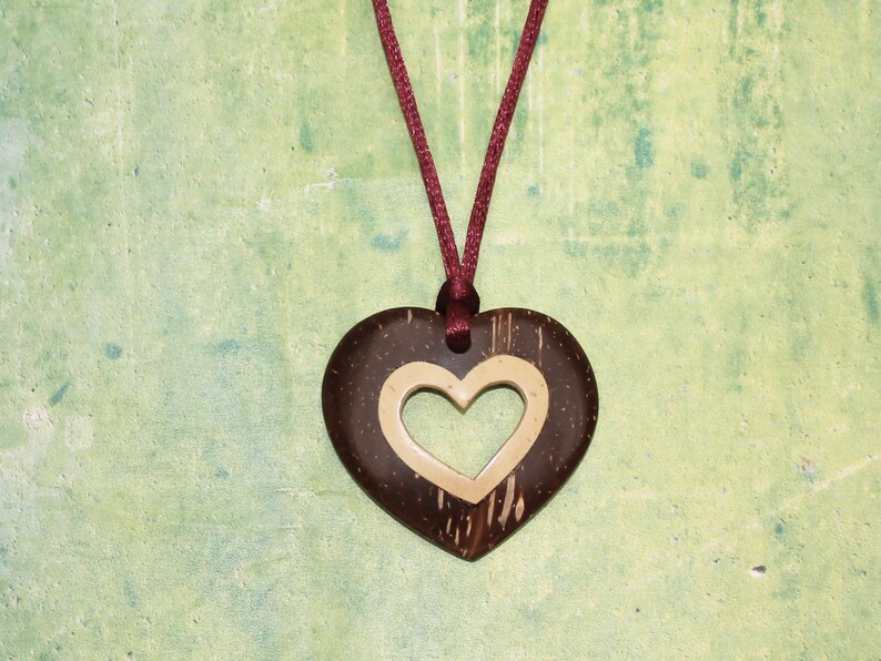 Coconut Shell Pendants - 9 Designs - Etsy