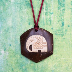 Coconut Shell Pendants - 9 Designs - Etsy