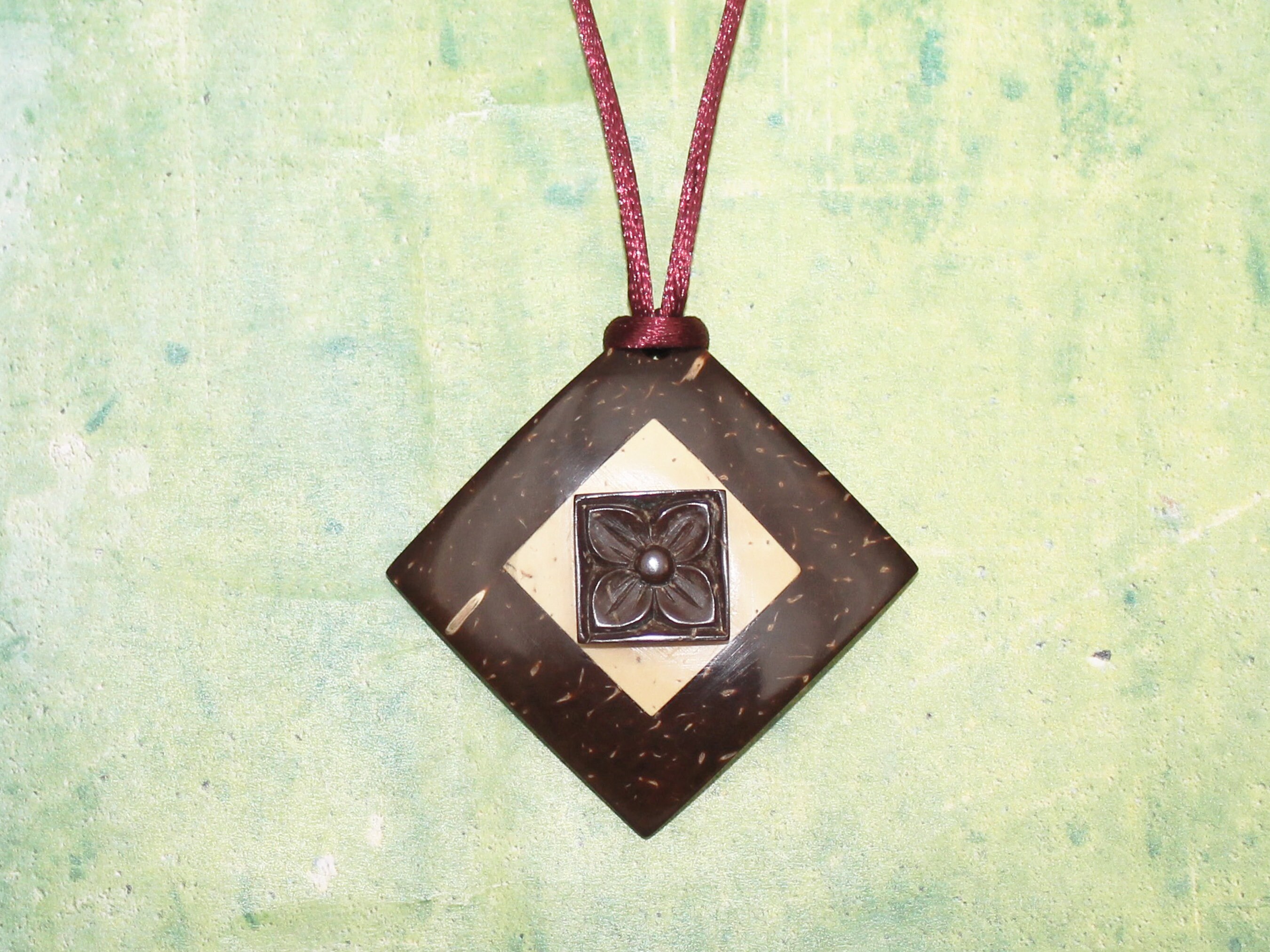 Coconut Shell Pendants - 9 Designs - Etsy