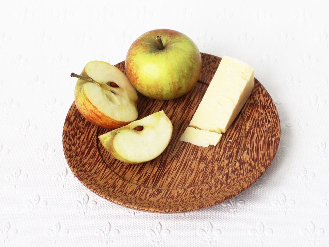 Coconut Wood Side Plate - Etsy