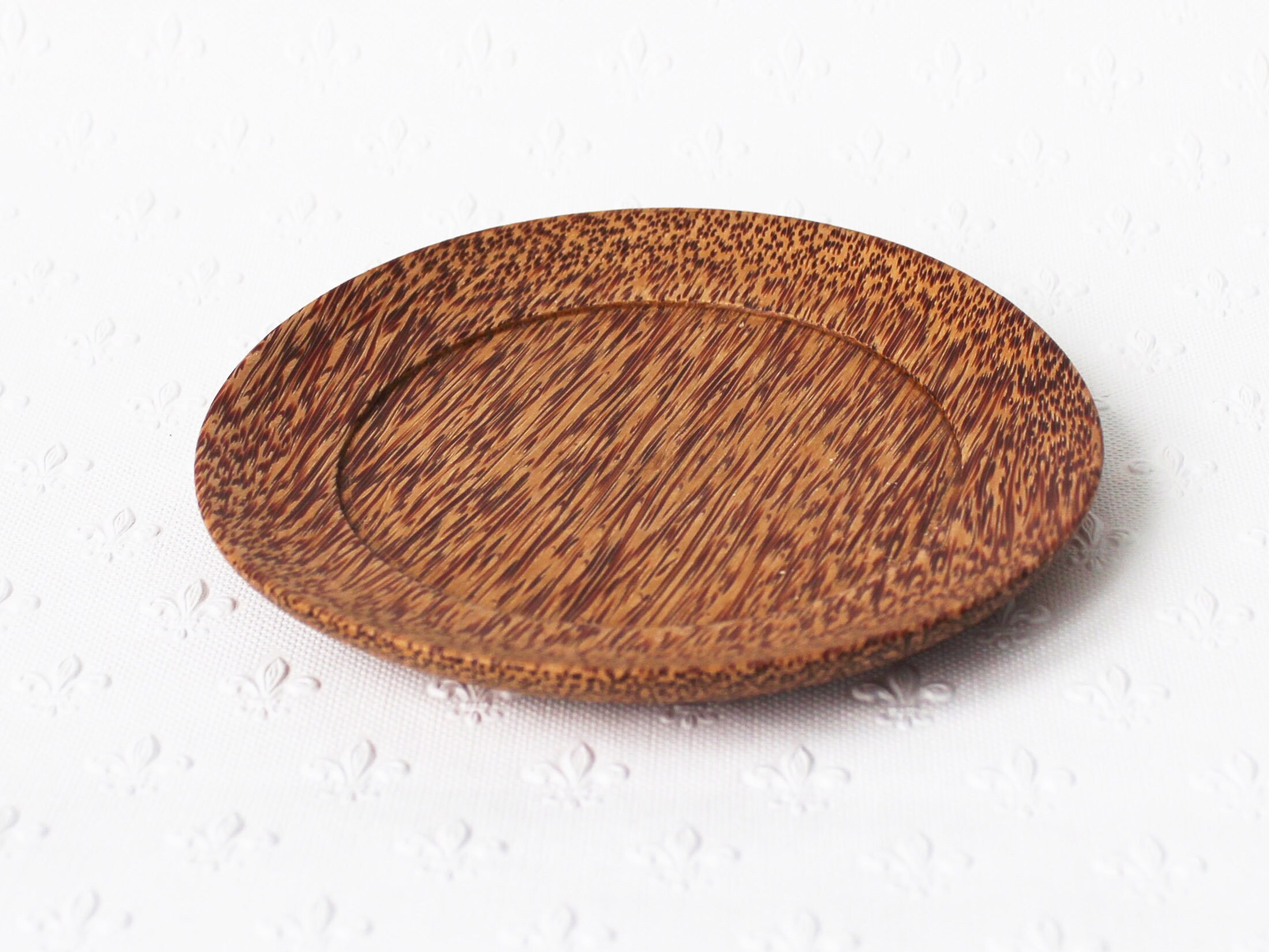 Coconut Wood Side Plate - Etsy