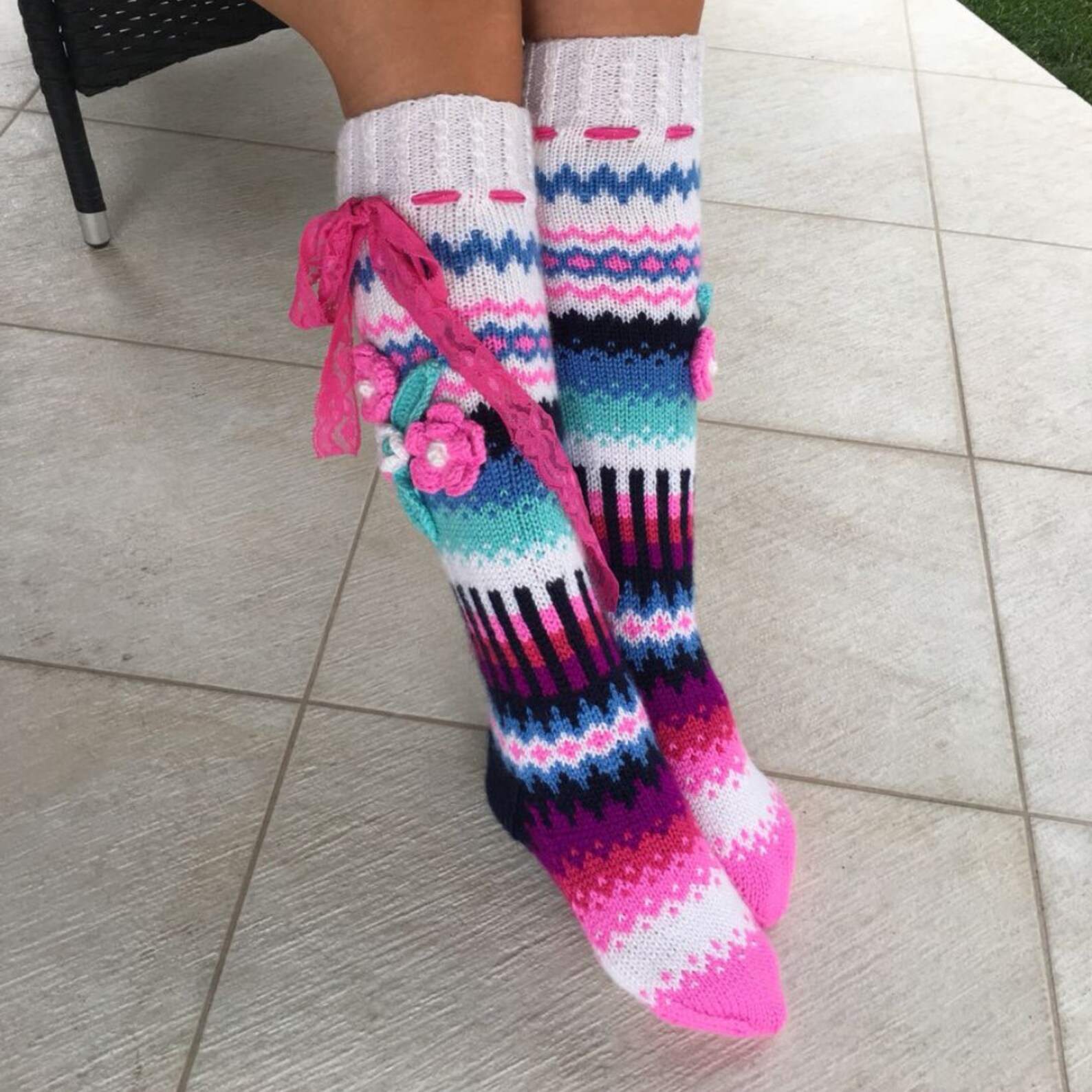 Bundle Knitting Pattern, Best Knitted Wool Socks Patterns, Collection ...