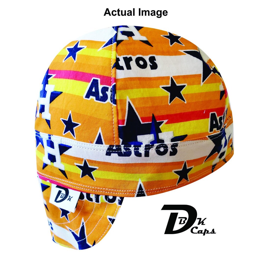 Orange Houston Astro Logo Welding Cap - Etsy