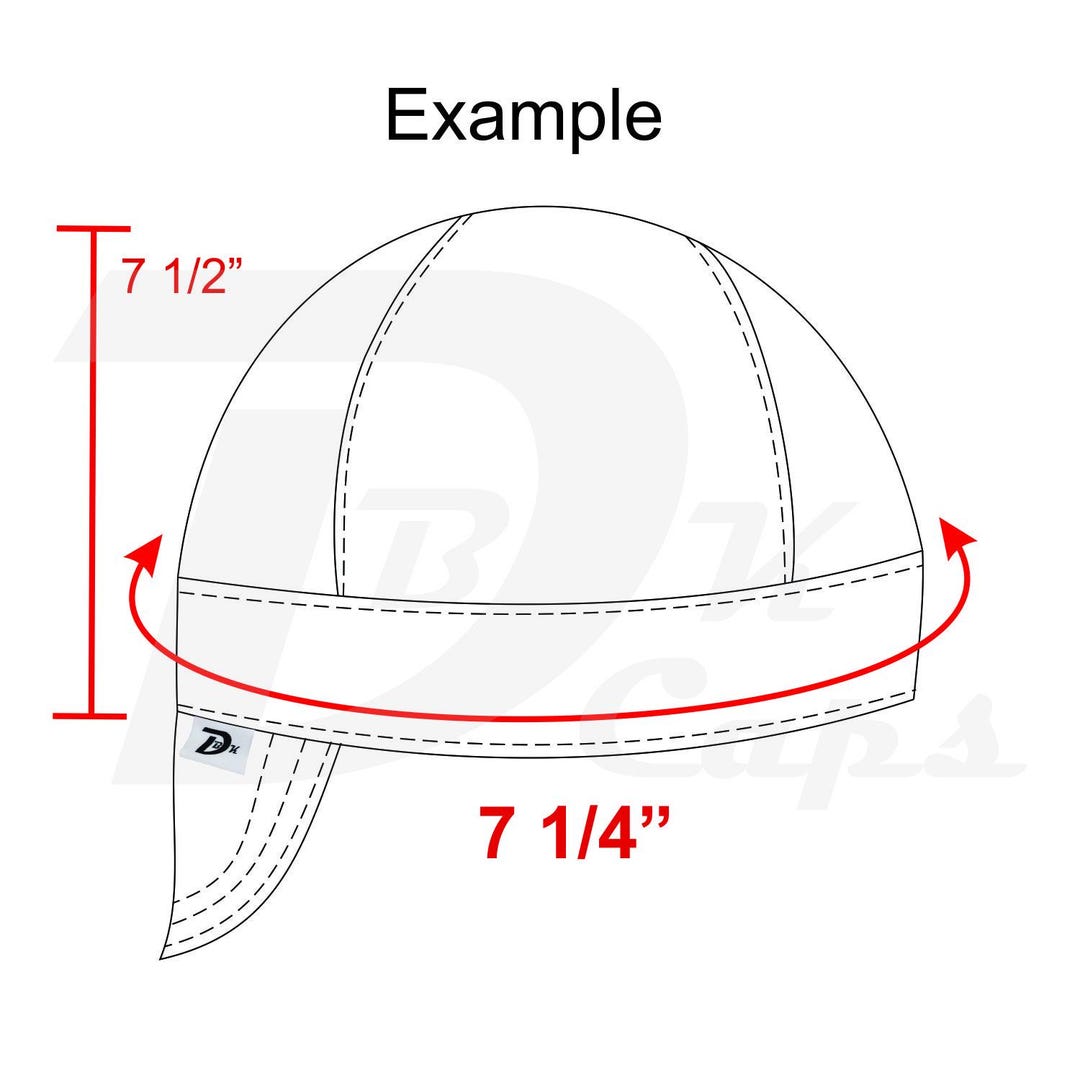 7 1/4" - PDF Welding Cap Pattern - Etsy