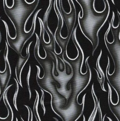 Flames Print Fabrics - Etsy
