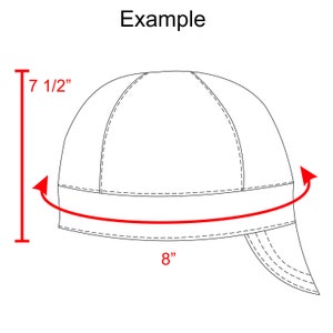 8" - PDF Welding Cap Pattern - Etsy