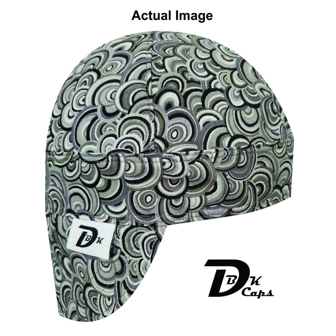 Gray Wacky Circle Welding Cap - Etsy