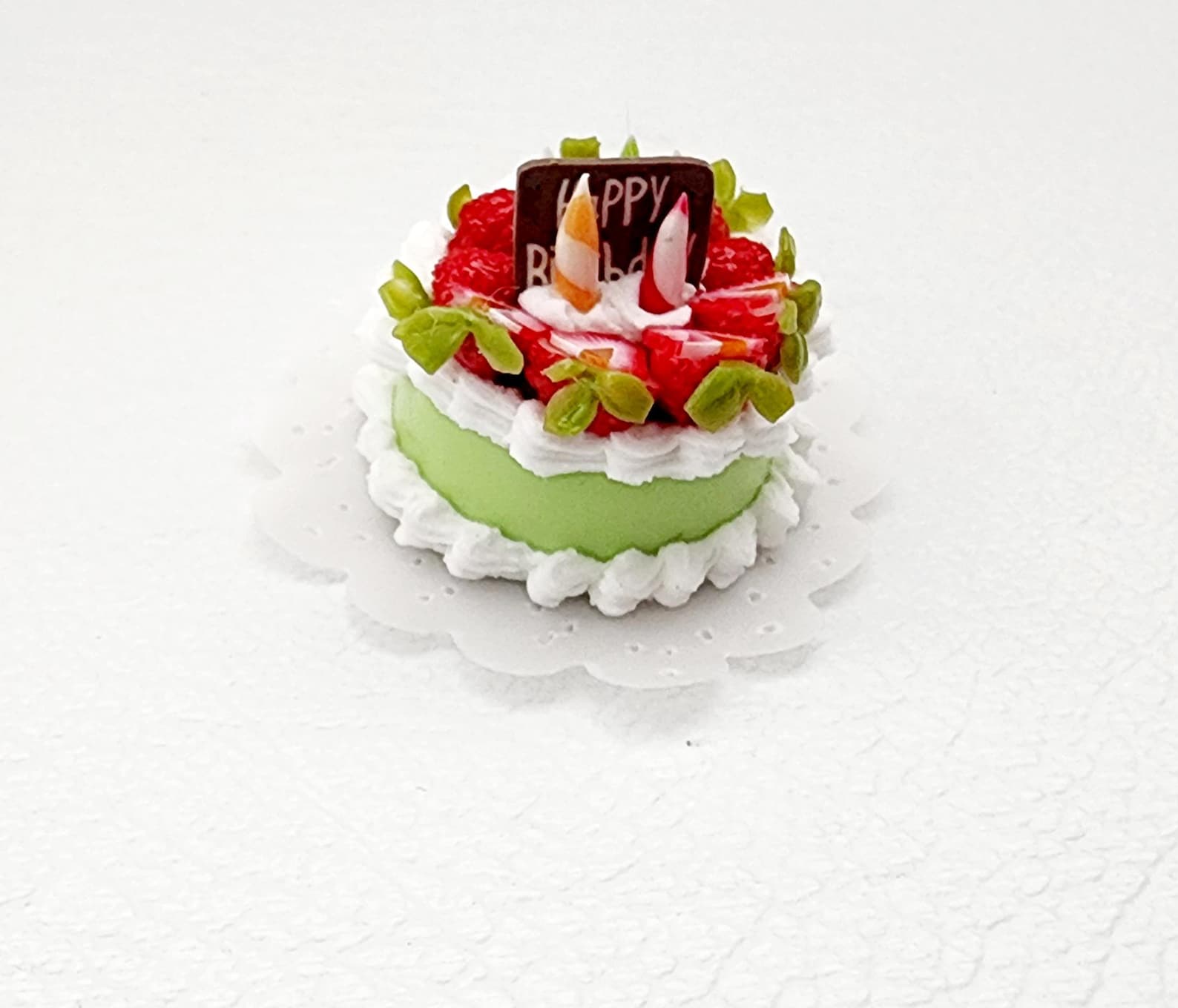 Miniature Dollhouse Bakery Food Cakes Birthday Valentines Anniversary ...